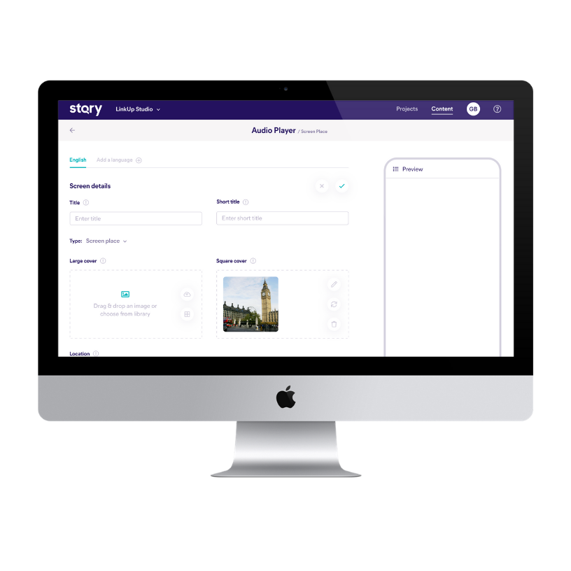 STQRY Apps - build audio guides and guided tour apps